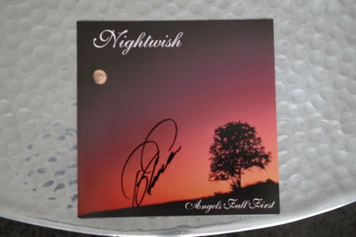Nightwish - Angels Fall First CD Album signed / autograph / signiert | eBay
