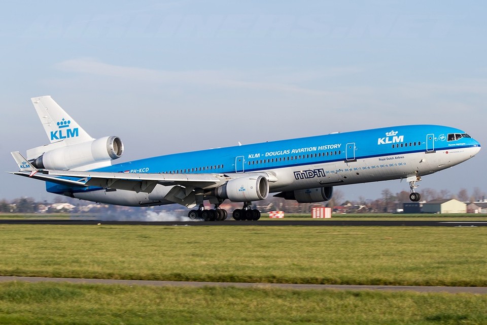 1:200 SQ Wings KLM MD-11 PH-KCD Passenger Airplane Diecast Plane Model ...