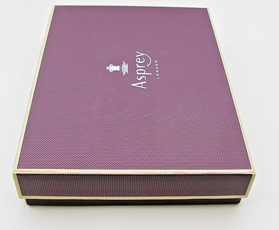 An Original Genuine Asprey Medium Empty Rectangular Box for Gifts and ...