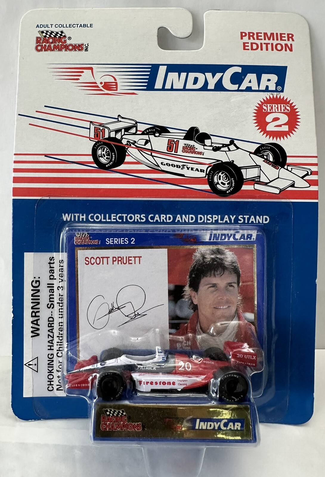 Racing Champions 1995 Indy Car Series 2 #20 Firestone-Driver Scott ...