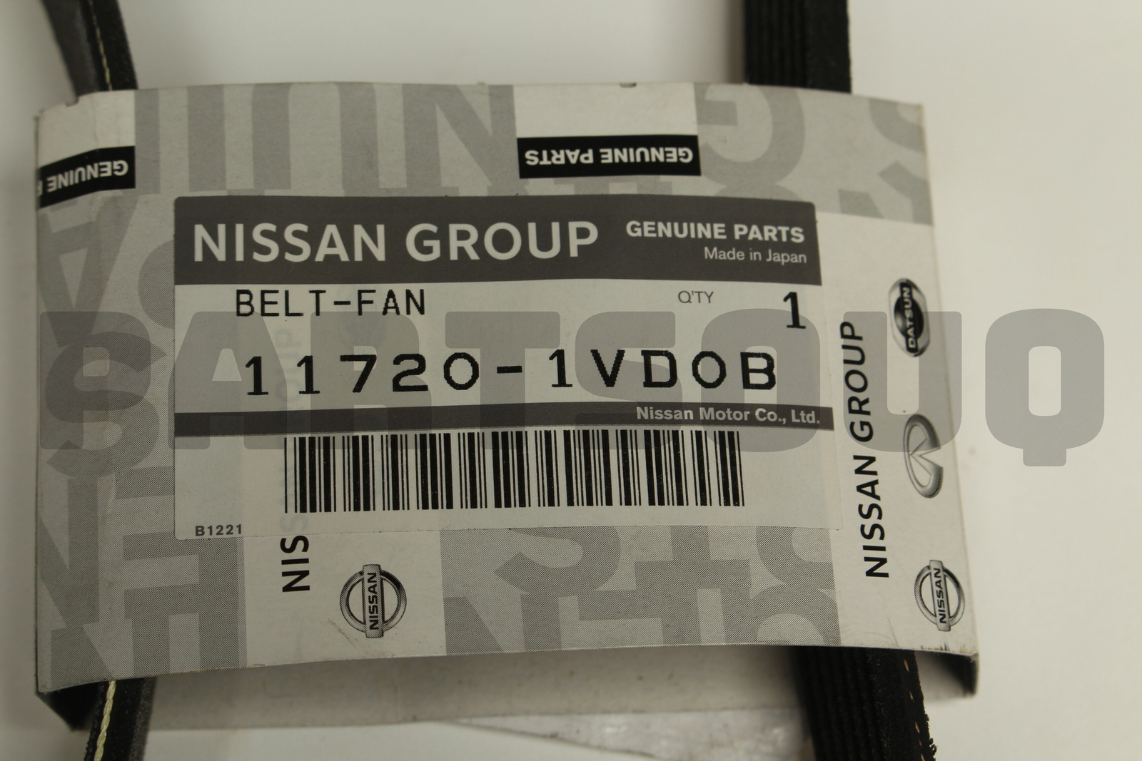 117201VD0B Genuine Nissan BELT-FAN 11720-1VD0B | eBay