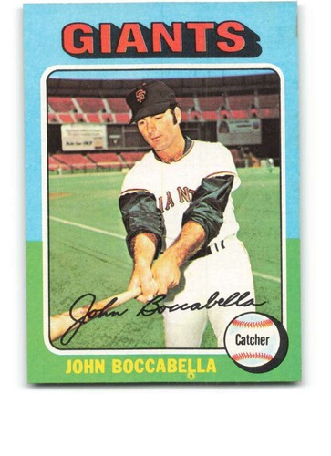 1975 Topps Mini #553 John Boccabella NM+ Giants ID:339037 | eBay