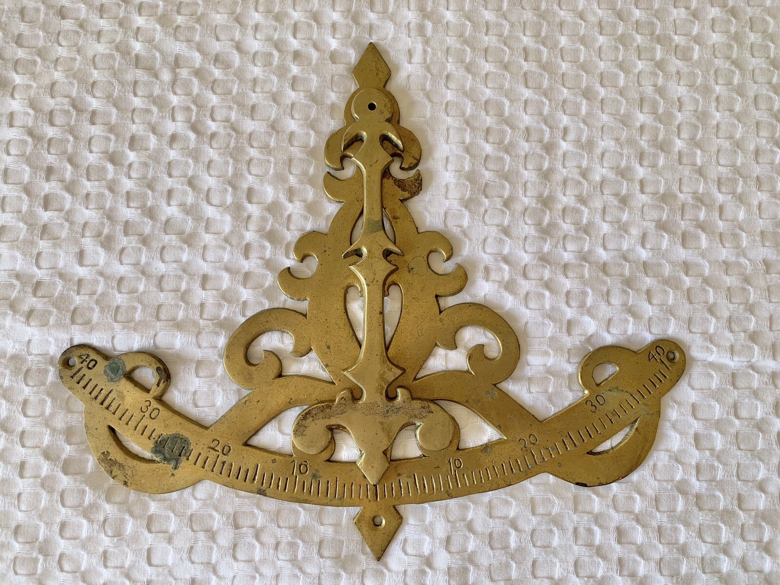 Solid Brass Ship Pendulum Inclinometer Marine Instrument Nautical ...