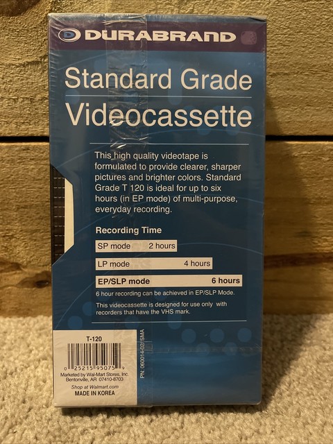 Blank VHS Tapes Sony TDK Polaroid RCA Durabrand Avanti 6 for sale ...