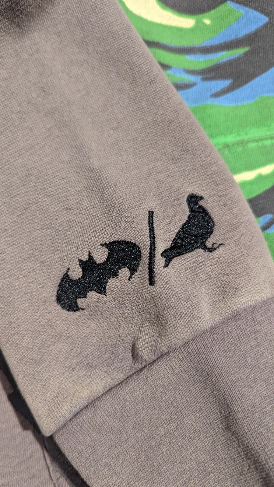 Jeff Staple x Batman jumbo JOKER face Hoodie Jacket S… - Gem