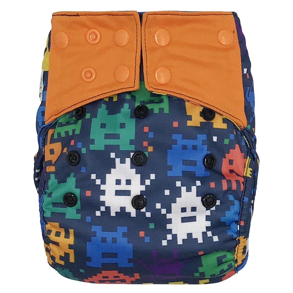 ECOABLE Baby Heavy Duty Waterproof Cloth Diaper Cover with Leg Gussets ...