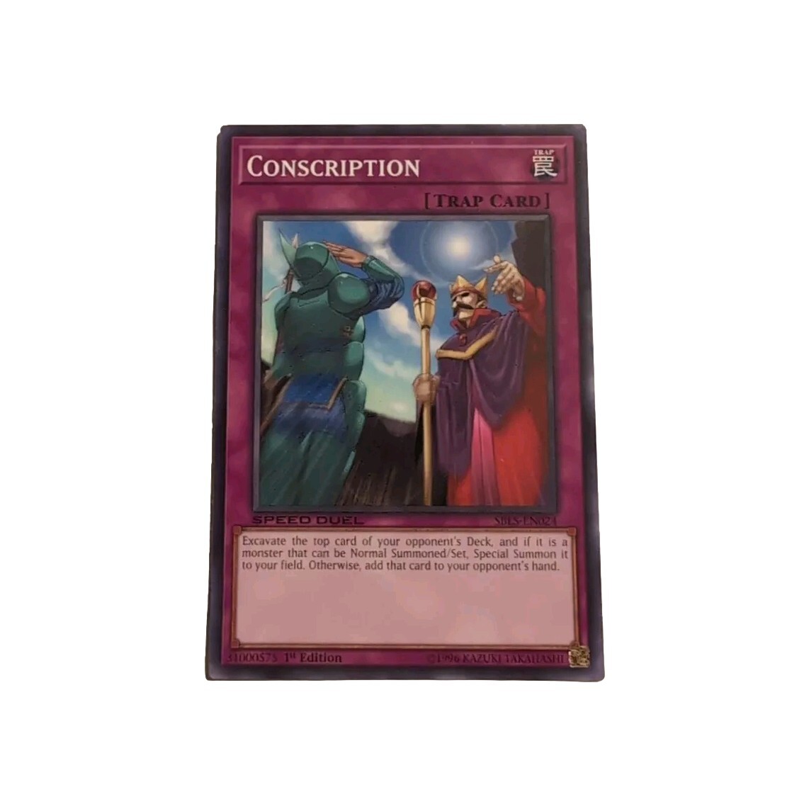 SBLS-EN024 Conscription 1st Edition Mint YuGiOh Card | eBay