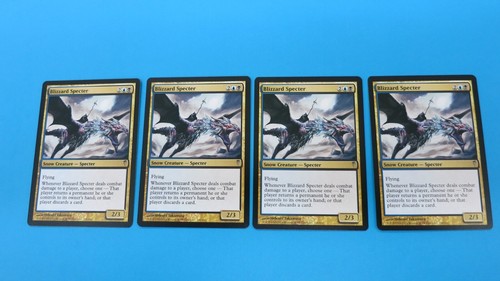 4x BLIZZARD SPECTER SNOW CREATURE COLDSNAP MTG MAGIC THE GATHERING NM ...
