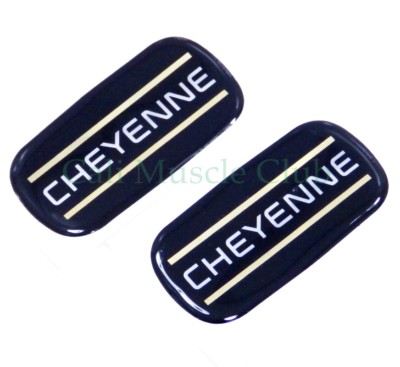Cheyenne Cab Emblem NEW 2pc Badge Logo Roof Pillar 88-07 Silverado | eBay