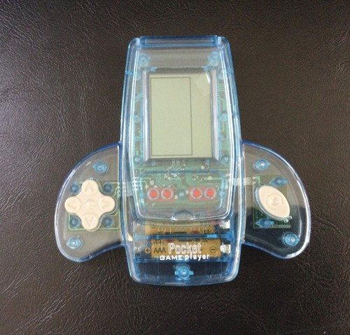 Pocket Game Player Blue Translucent Vintage Working | eBay