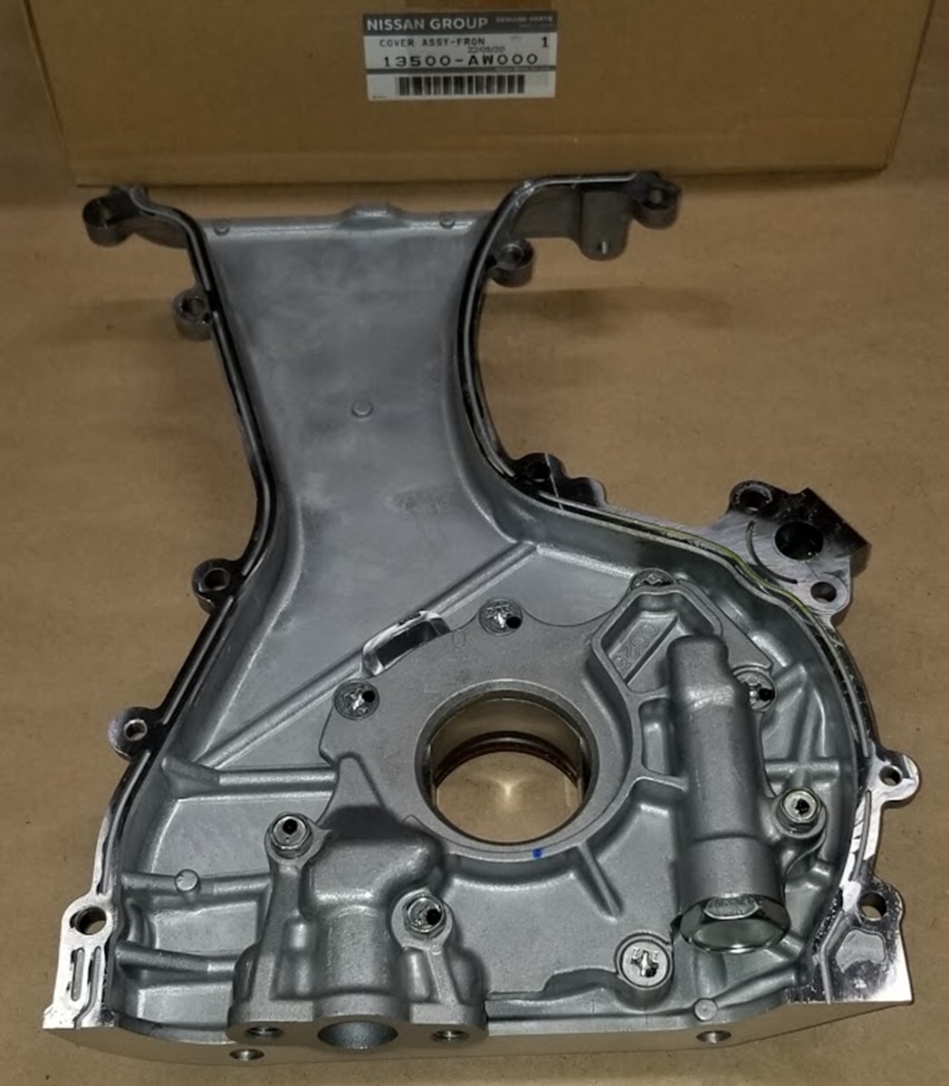 Nissan 13500-AW000 OEM Oil Pump Front Cover for SR20VE P12 SR20VET T30 ...