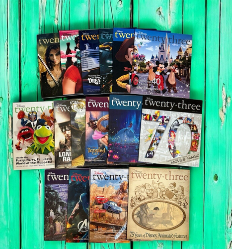 Disney D23 Twenty-three Magazine Lot of 16 Issues 2009 ~ 2013 | eBay
