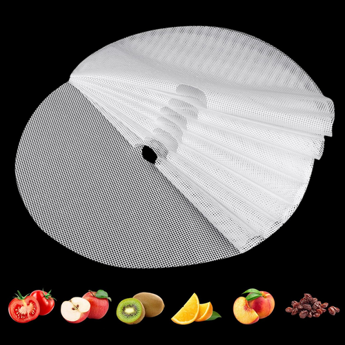 (8 Pack) round Silicone Dehydrator Sheets, Premium Non Stick Silicone ...