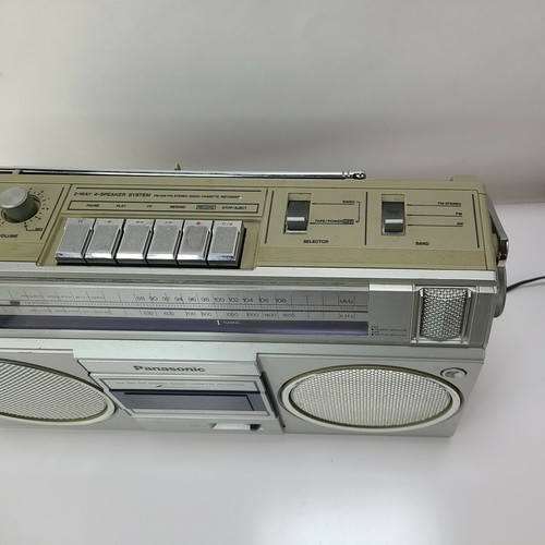 VTG Panasonic RX-5015 Stereo Cassette Boombox Radio Work Tape Doesn't ...