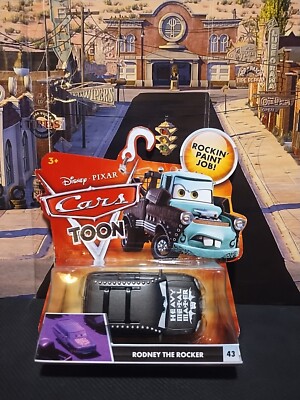 DISNEY PIXAR CARS TOON RODNEY THE ROCKER #43 HEAVY METAL MATER SERIES ...