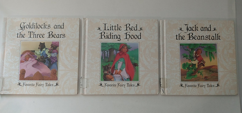 3 Favorite Fairy Tales Little Red Riding Hood Jack & the Beanstalk ...