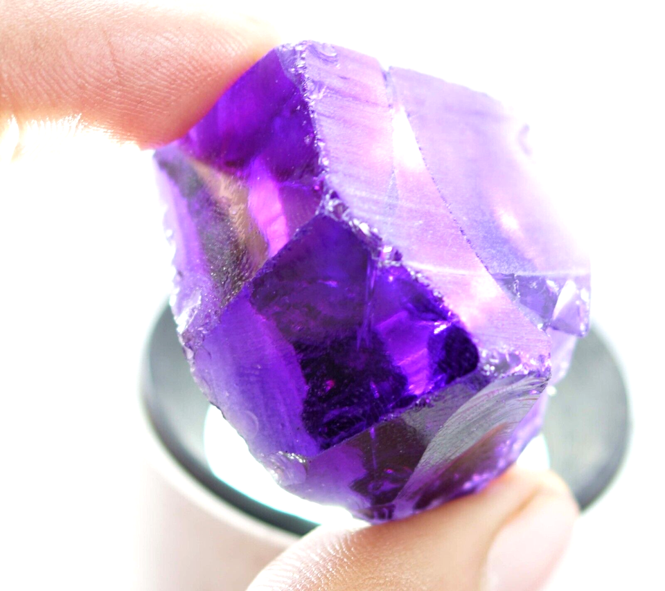 Certified 418.15Ct Natural Best Quality Blue Zircon Rough Mineral Loose ...