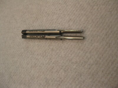 3/32-64 WSM-2 Plug Tap for Cast Iron 2fl. HSM2FG Greenfield 2pc Lot | eBay