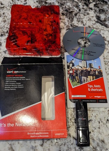 Verizon USB727 USB Modem Qualcomm 3G CDMA Novatel Wireless | eBay