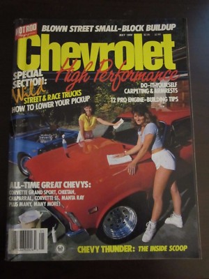 Chevy Action Magazine May 1988 Wild Street Race Trucks (L) | eBay
