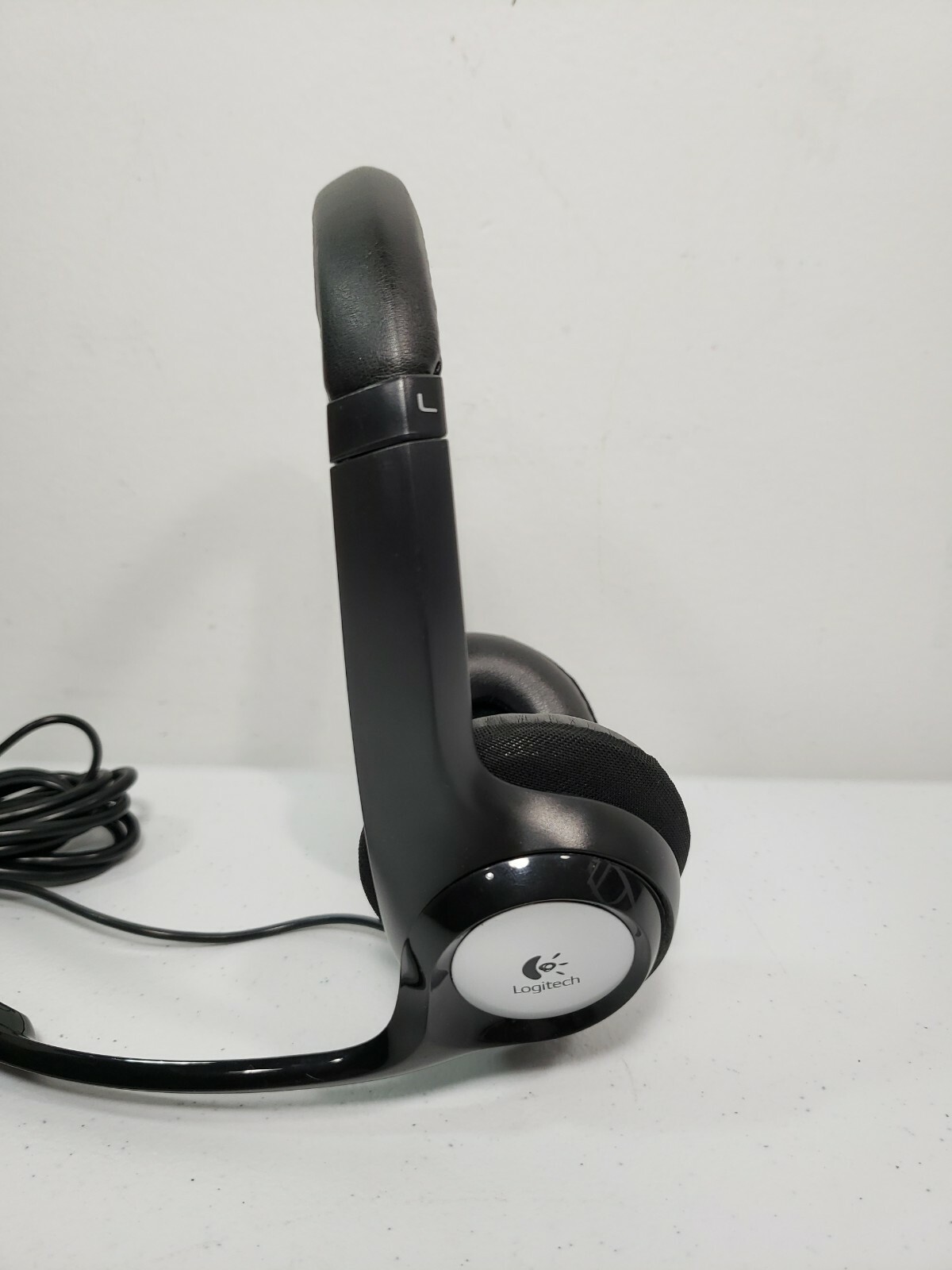 Logitech DZL-A-00052 Stereo On-Ear Corded USB Headset w/ Microphone ...