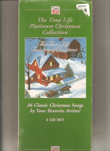 TIME LIFE CHRISTMAS PLATINUM COLLECTION 3CD BOX SET 36 SONGS *NEW ...