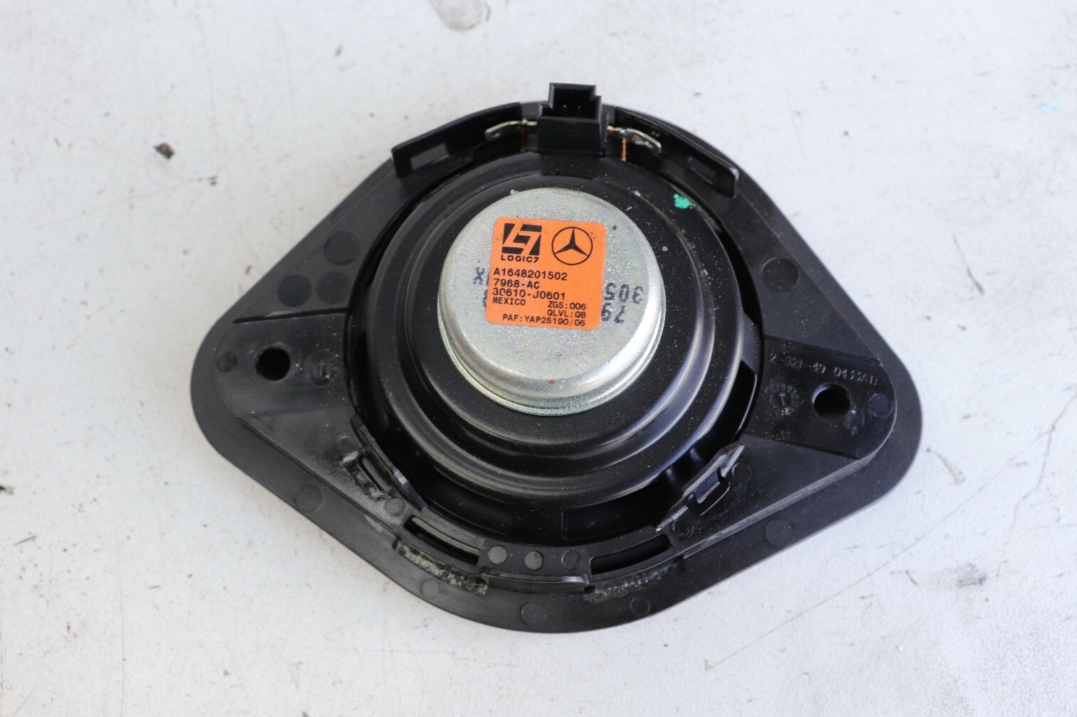 Mercedes Benz ML300 CDI 2010 W164 Logic7 Rear Roof Speaker A1648201502 ...