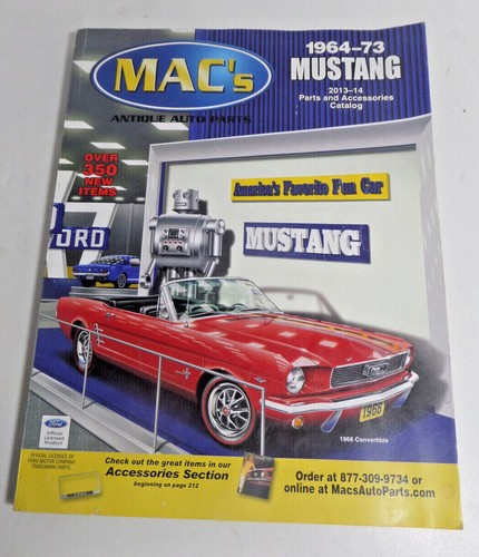 Mac's 1064-73 Mustang parts catalog 2013-14 | eBay