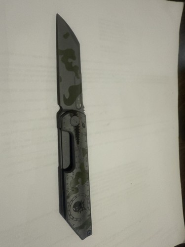 D-Rocket Design Fukushu Revenge Titanium Front Flipper Folder M390 | eBay