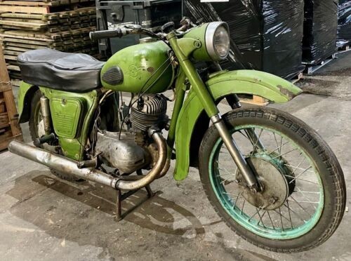 1965 Izh Motorbike 56 Planeta 350cc 2 Stroke Barn Find Rare Motorcycle ...