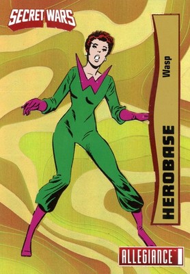 2024 Marvel Allegiance Secret Wars 1984 HEROBASE #HB-2 Wasp | eBay