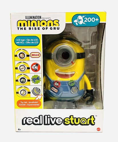 Minions The Rise Of Gru Real Live Stuart New Open Box | eBay