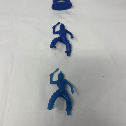 Vintage Marx Cowboy, Indian & US Flag Action Figures 7 Pieces | eBay
