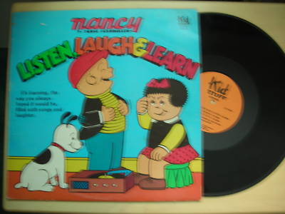 Vintage Kid Stuff Records NANCY LISTEN, LAUGH & LEARN LP 1982 | eBay