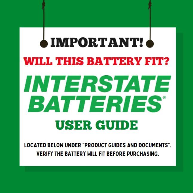 Interstate Batteries 12V 35Ah AGM Deep Cycle Battery DCM0035 Group 24 ...