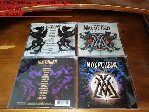 Maxx Explosion / Forever+Dirty Angels ORG 2CD House of Lords Kivel ...