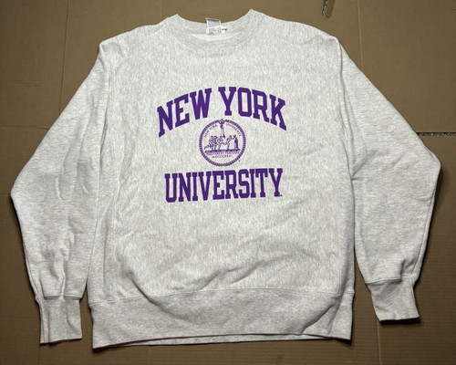 NYU sweatshirt New agenda trademark Apparel Size L | eBay
