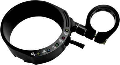 Joker Machine Speedo Relocation Bracket Black Anodized 10-305B | eBay