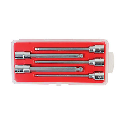 3/8" Dr 5pcs Ball Point Long Hexagon Bit Socket Set 83TB-S5 with ...