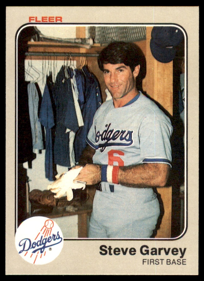 Steve Garvey 1983 Fleer Card# 206 | eBay