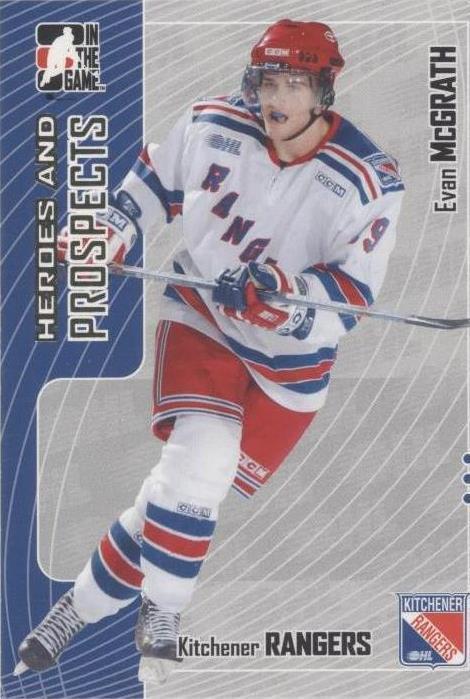 2005-06 In the Game Heroes and Prospects - Evan McGrath #122 (RC) for sale online | eBay