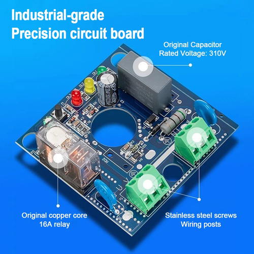 Water Pressure Boosting Pump Start-Stop Controller with Adjustable ...