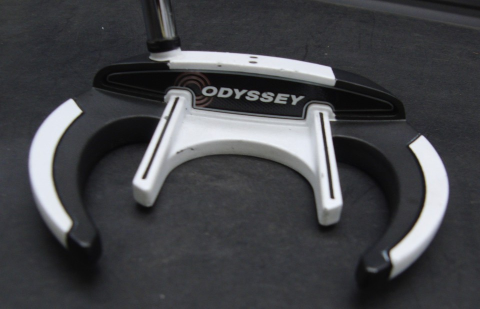 Odyssey Versa Sabertooth Putter Steel Shaft 86cm Length Iomic Grip* | eBay Australia