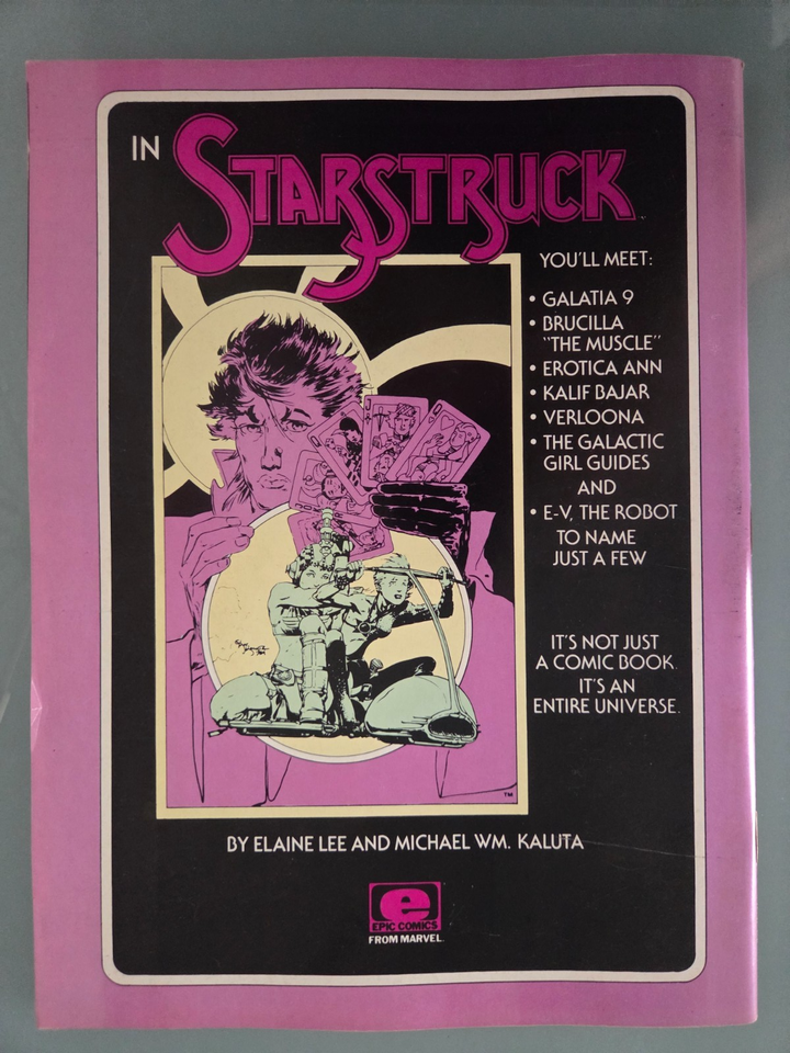 EPIC ILLUSTRATED MAGAZINE #31 August 1985 MARVEL "LAST GALACTUS STORY ...