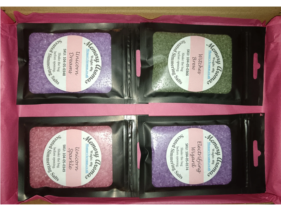 12 x Highly Scented Salts/Simmering Granules/Sizzlers - Mystical ...