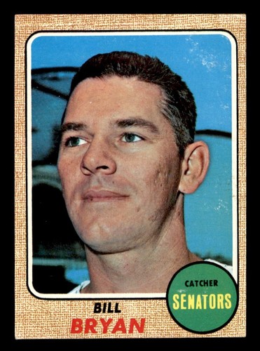1968 Topps Baseball #498 Bill Bryan EX *e2 | eBay