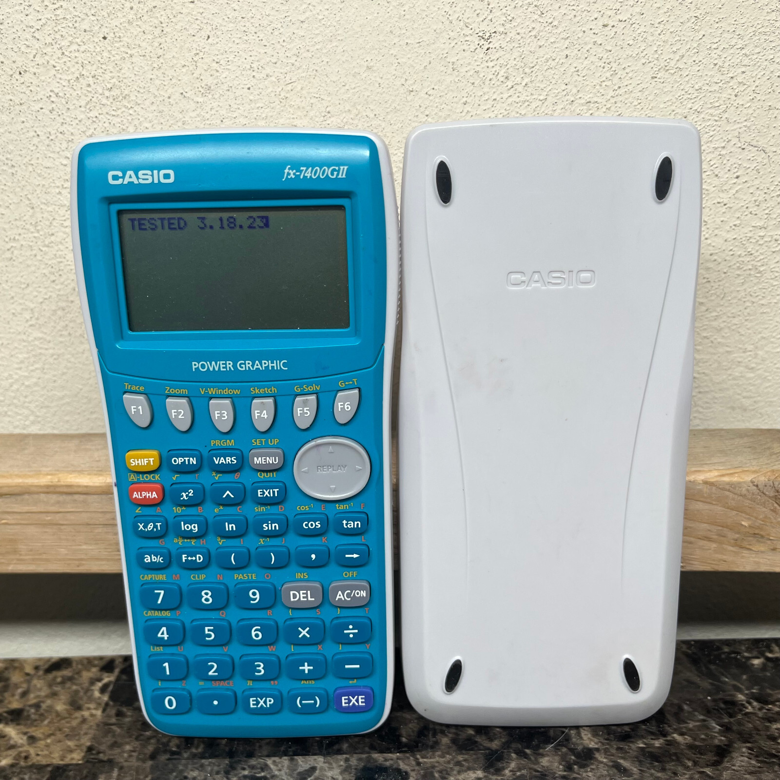 CASIO Power Graphic Scientific Calculator 20KB RAM FX-7400GII Teal ...