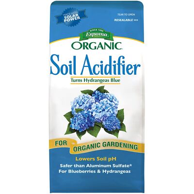 Espoma Organic Soil Acidifier Soil Amendment; Lowers Soil pH and Turns ...