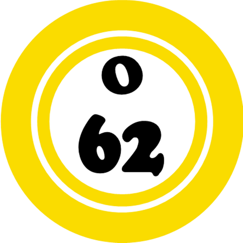 O 62 O62 Bingo Ball - 10 Pack Circle Stickers 3" x 3" - Hobby Number ...