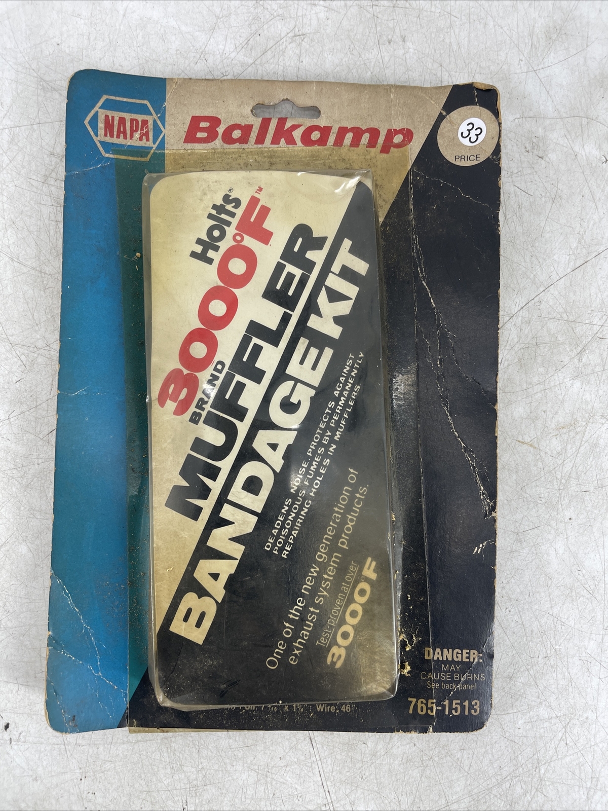 NOS OEM Napa Balkamp Holts 3000F Brand Muffler Bandage Kit 765-1513 for ...
